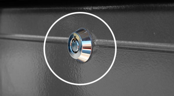 Black Secure Curbside Locking Mailbox | MailCase