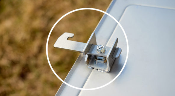 Stainless Steel Secure Curbside Locking Mailbox | MailCase