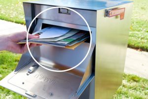 Stainless Steel Secure Curbside Locking Mailbox | MailCase