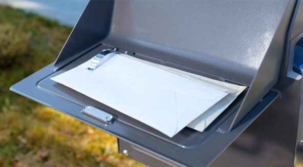 Rich Bronze Secure Curbside Locking Mailbox | MailCase